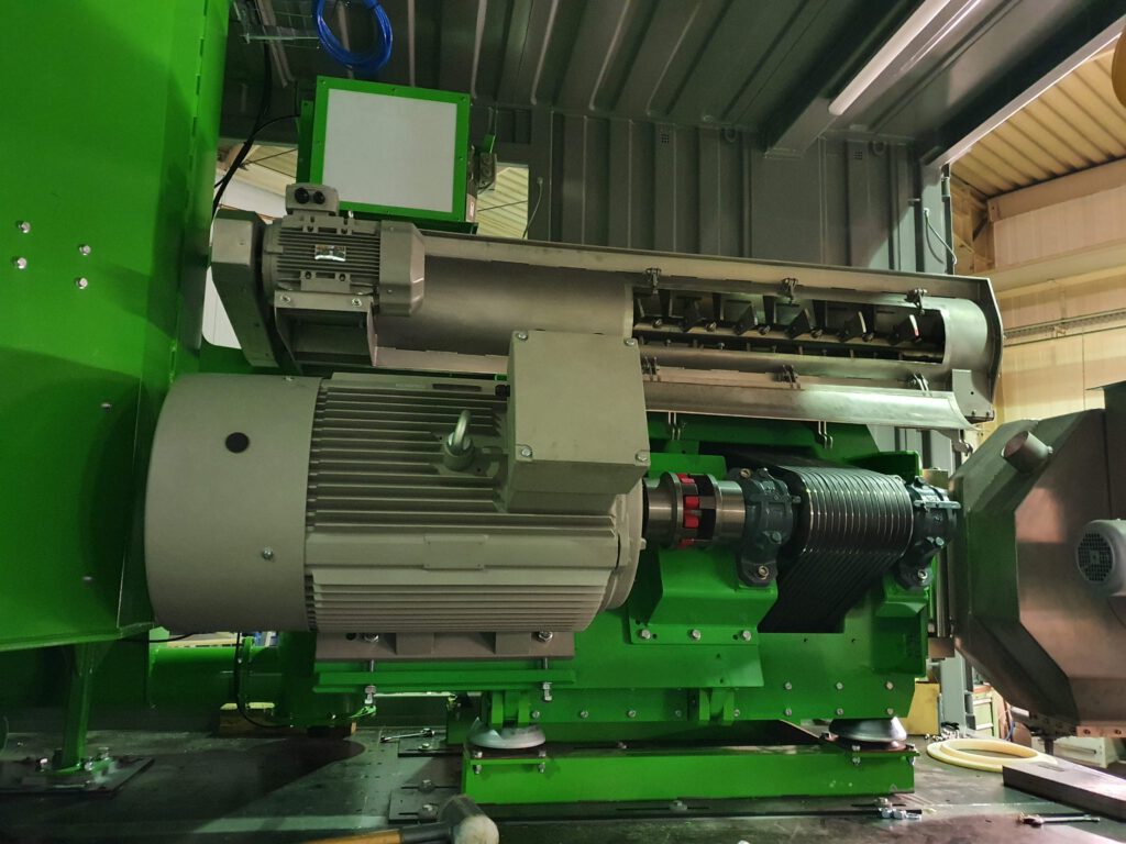 Neue Pelletpresse MP.510 (Kompaktpresse) – Mobile Pelletieranlage – SCHERER ENGINEERING